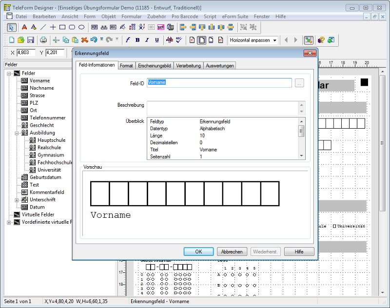 TeleForm automatisiert Ihre Datenerfassung